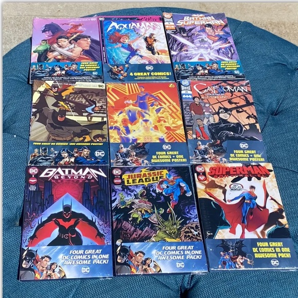 Other | Dc Limited Series Four Great Comics In Each Pack 9 Packs Total ...